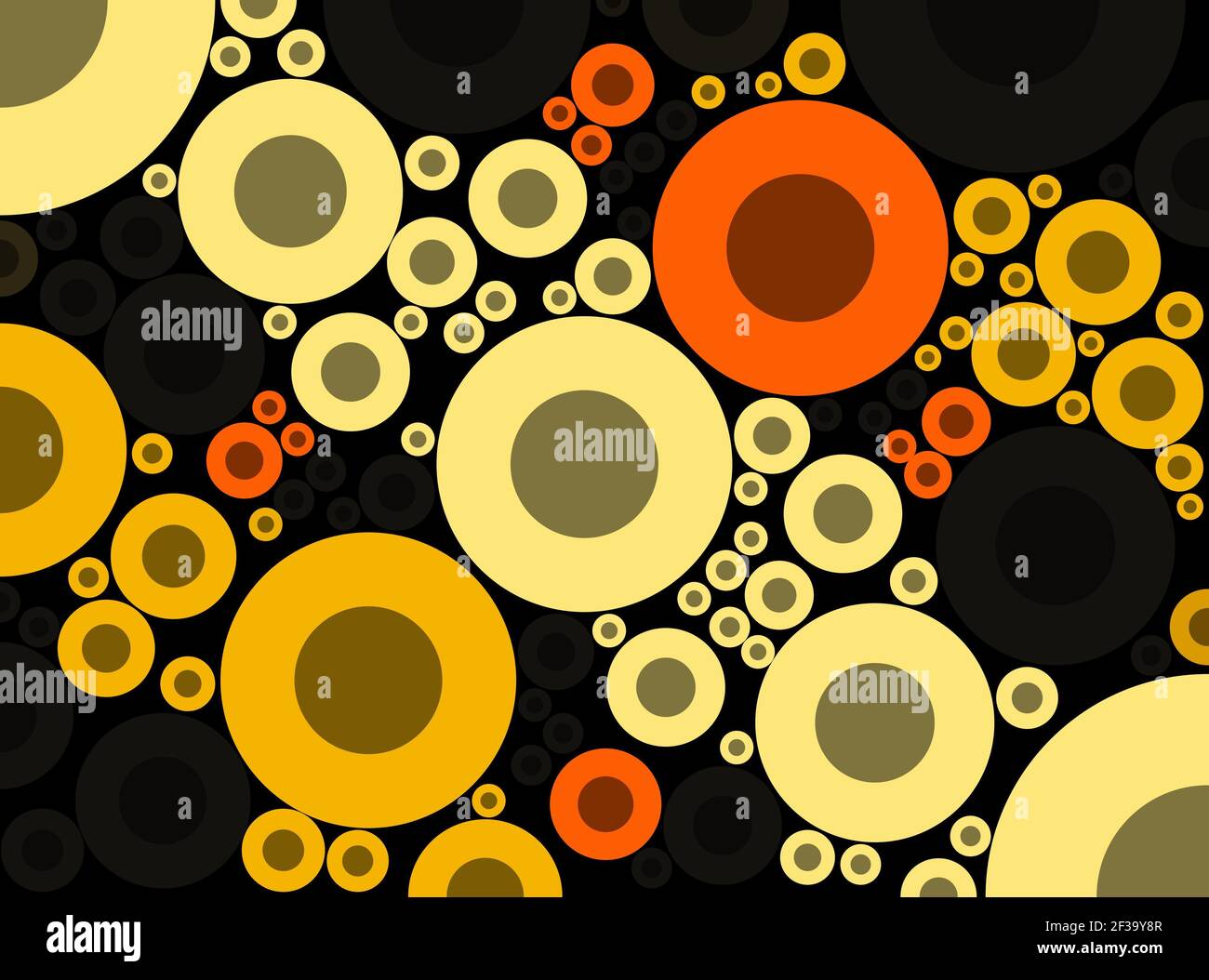 Illustration of All Things Yellow Stock Photo - Alamy
