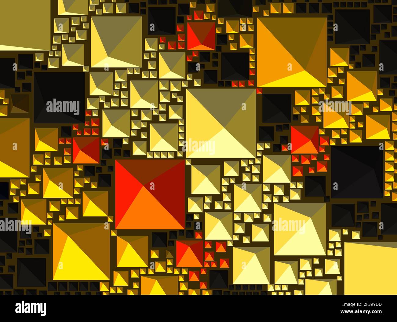 Illustration of All Things Yellow Stock Photo - Alamy