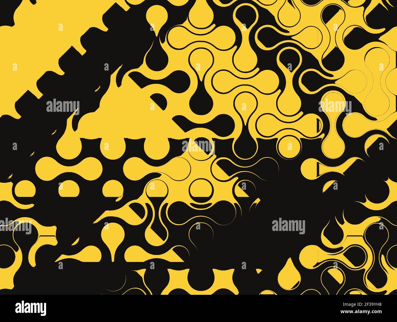 Illustration of All Things Yellow Stock Photo - Alamy