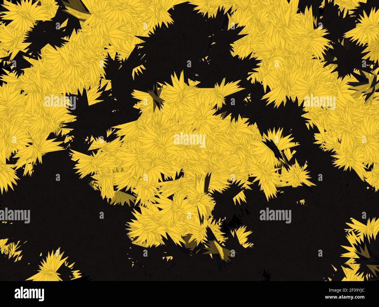 Illustration of All Things Yellow Stock Photo - Alamy