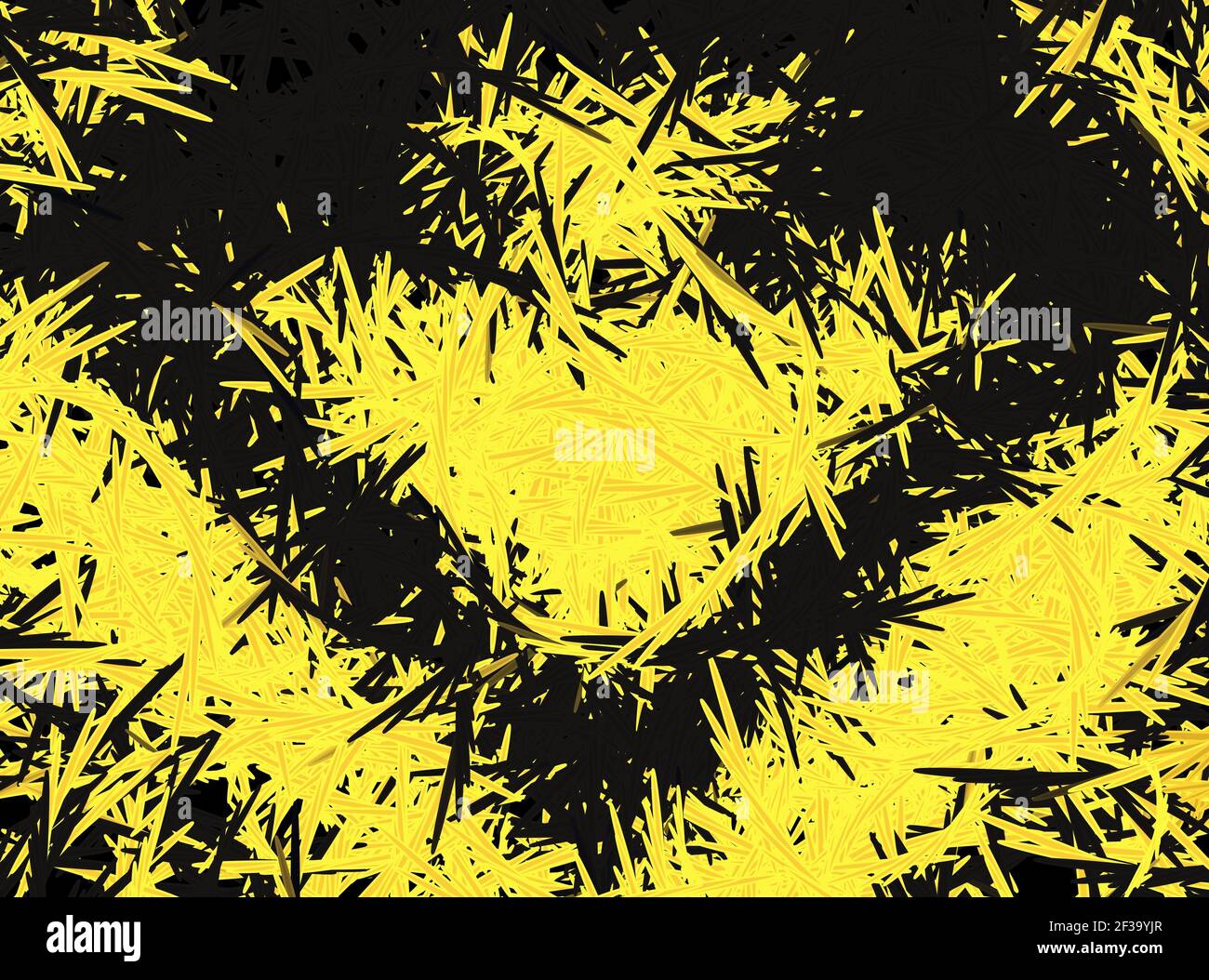 Illustration of All Things Yellow Stock Photo - Alamy