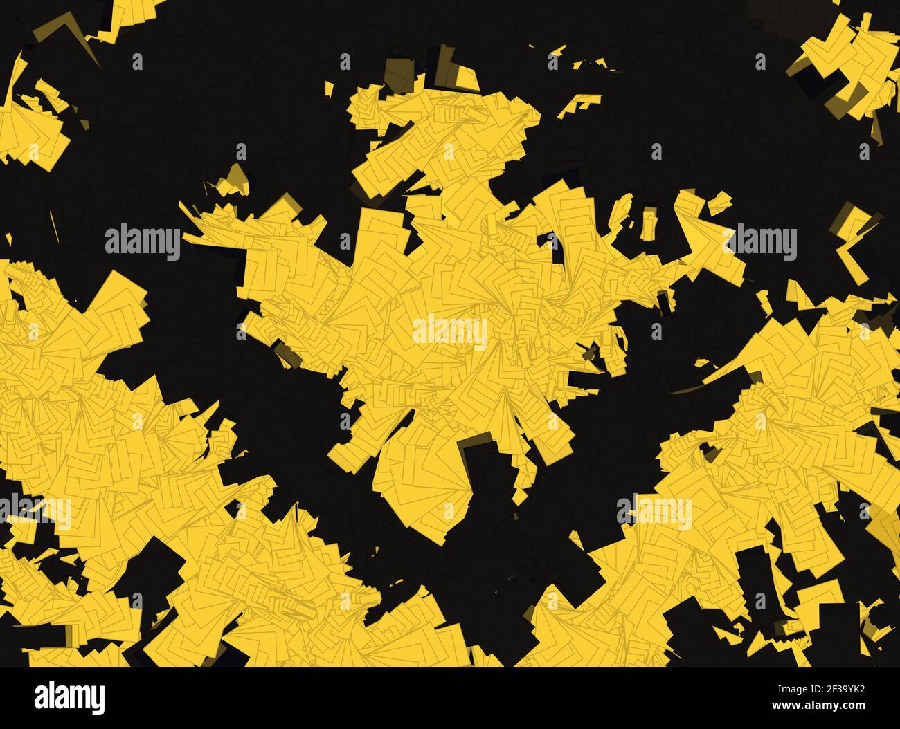 Illustration of All Things Yellow Stock Photo - Alamy