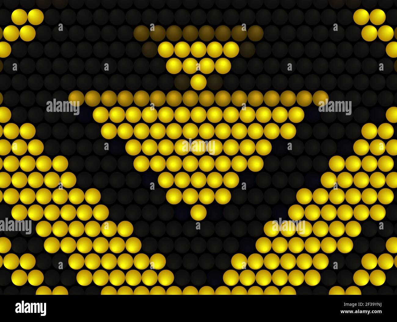 Illustration of All Things Yellow Stock Photo - Alamy