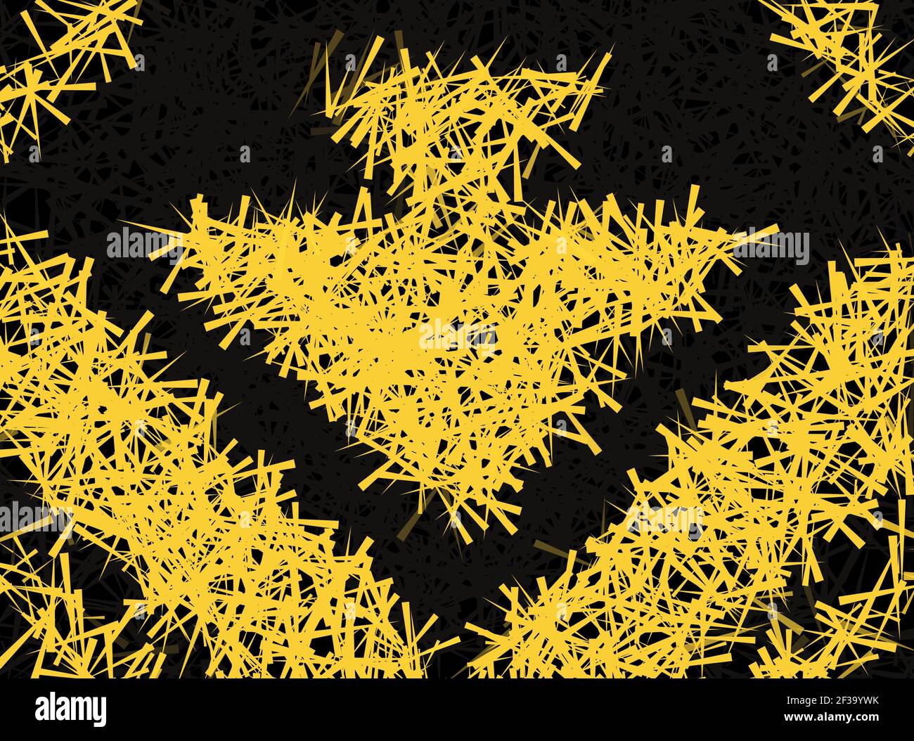 Illustration of All Things Yellow Stock Photo - Alamy