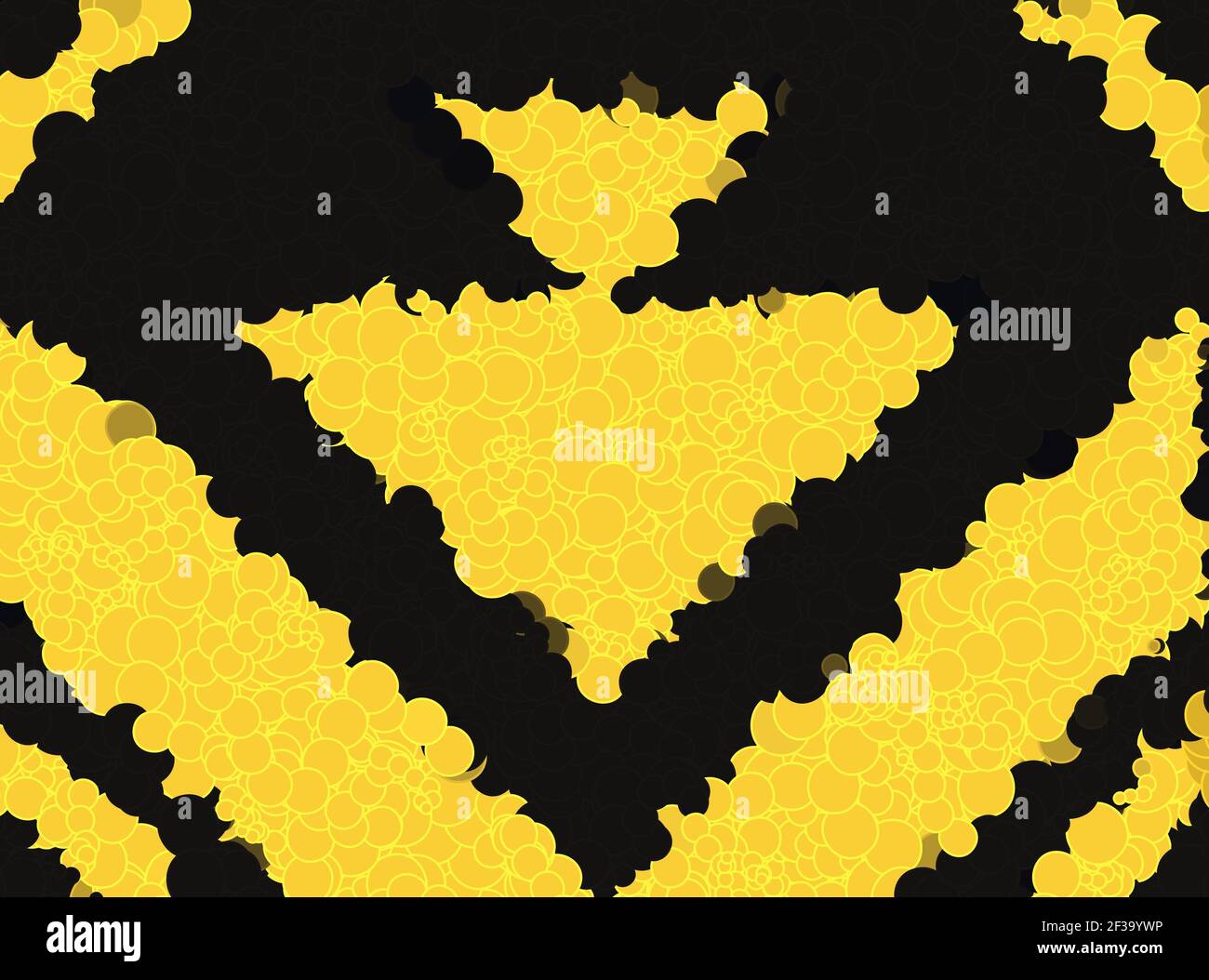 Illustration of All Things Yellow Stock Photo - Alamy