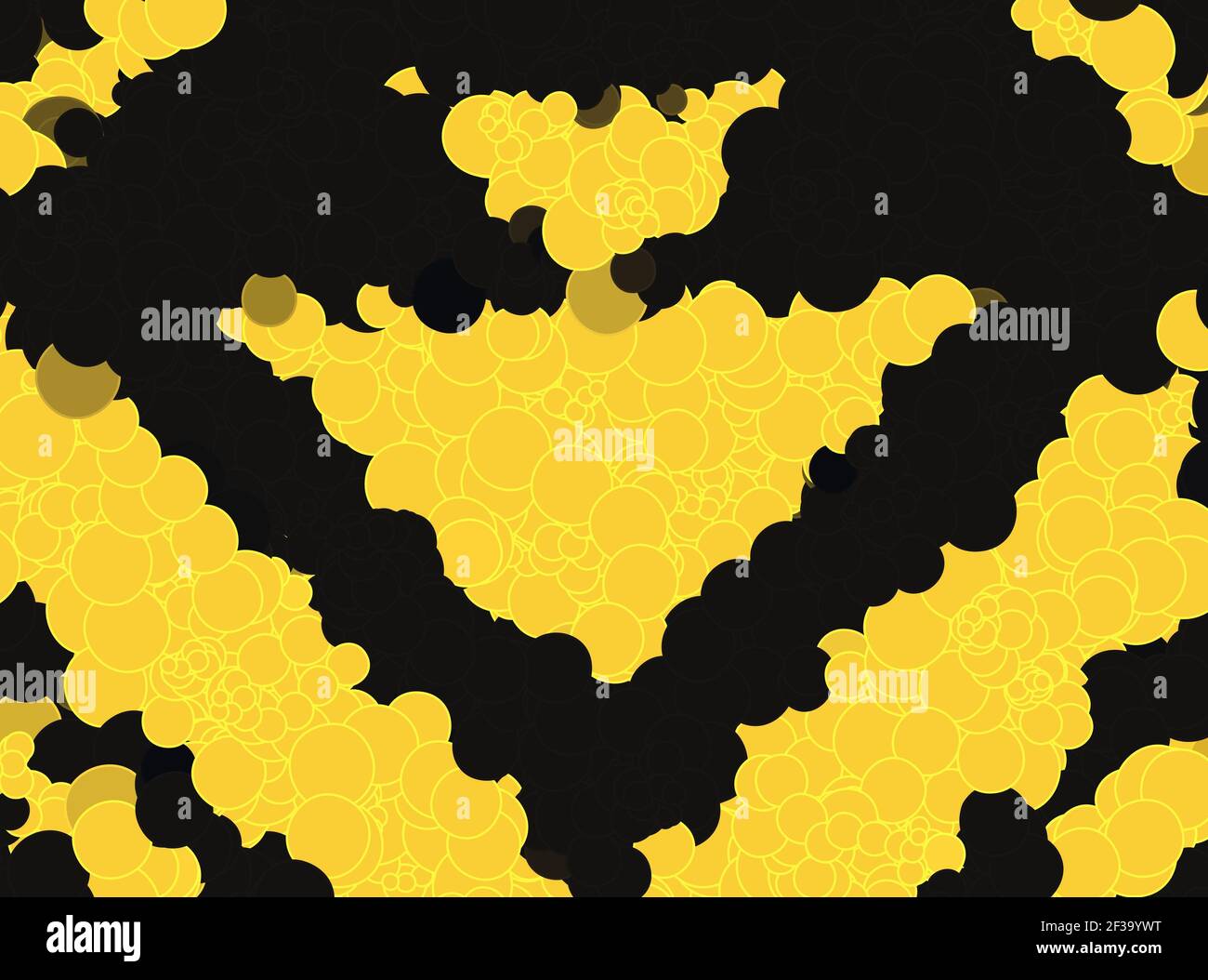 Illustration of All Things Yellow Stock Photo - Alamy