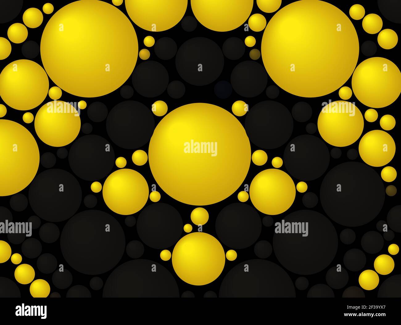 Illustration of All Things Yellow Stock Photo - Alamy