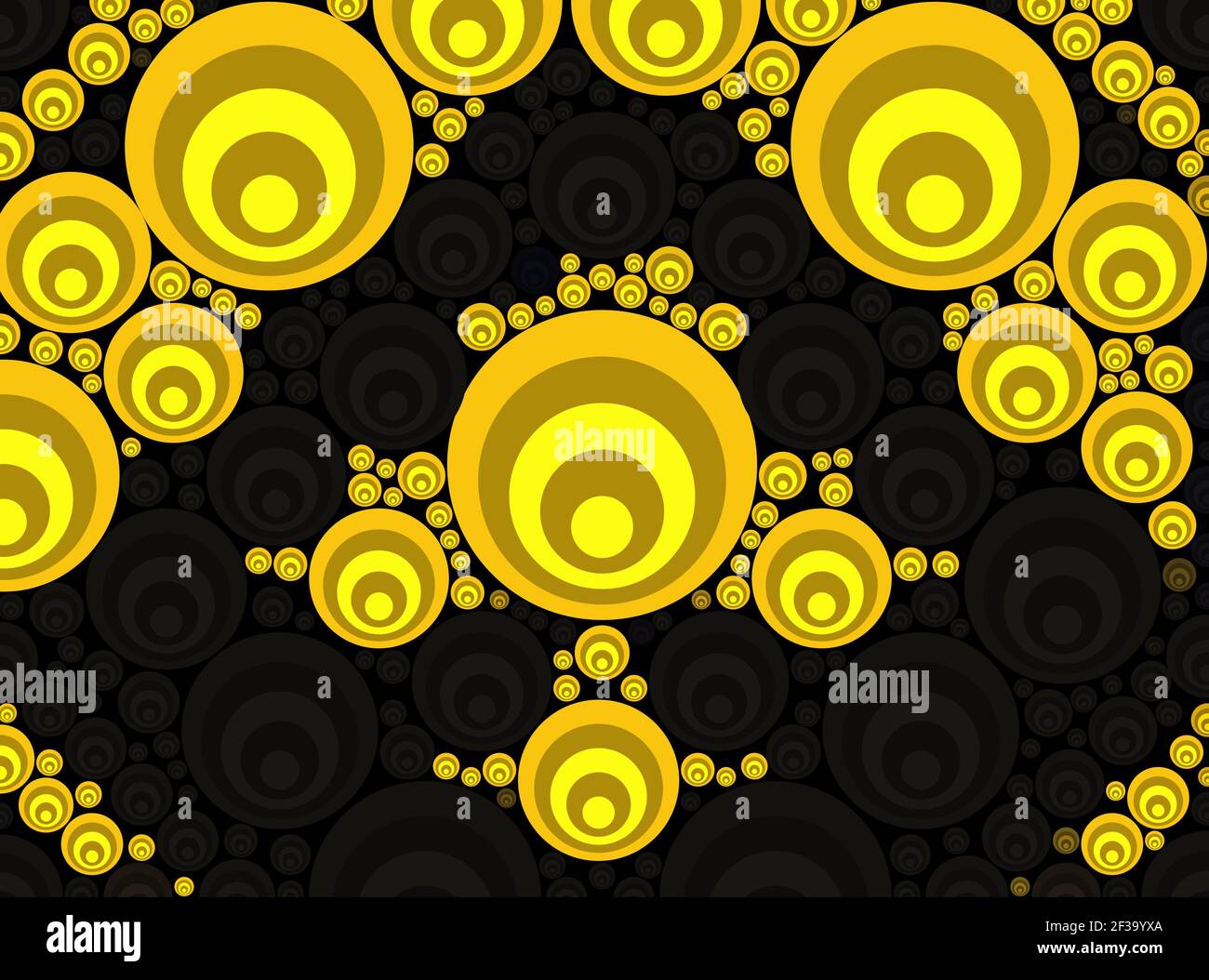 Illustration of All Things Yellow Stock Photo - Alamy