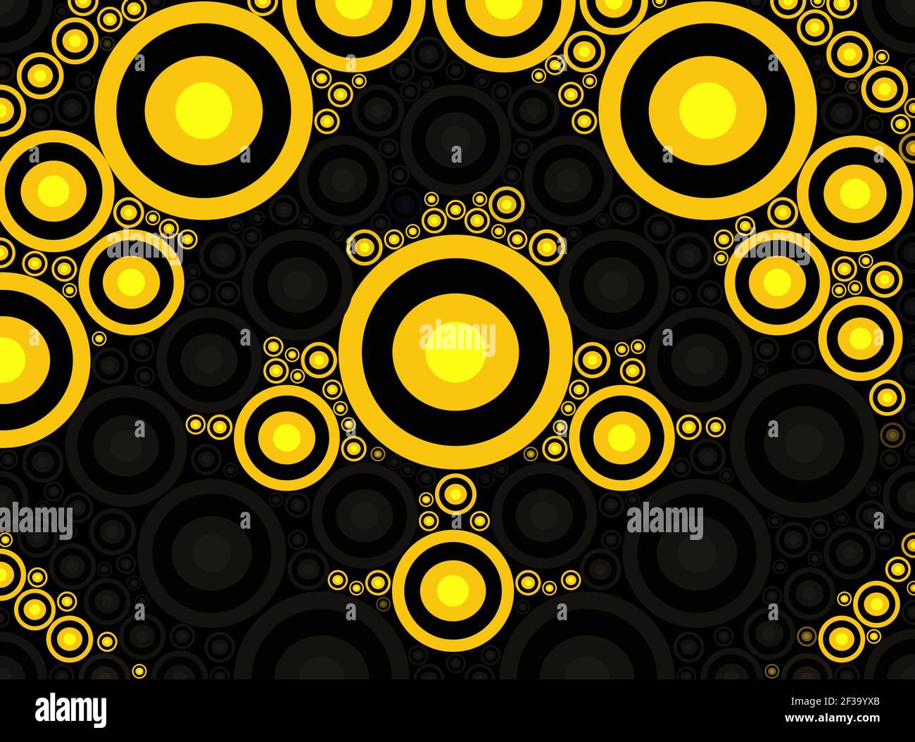 Illustration of All Things Yellow Stock Photo - Alamy