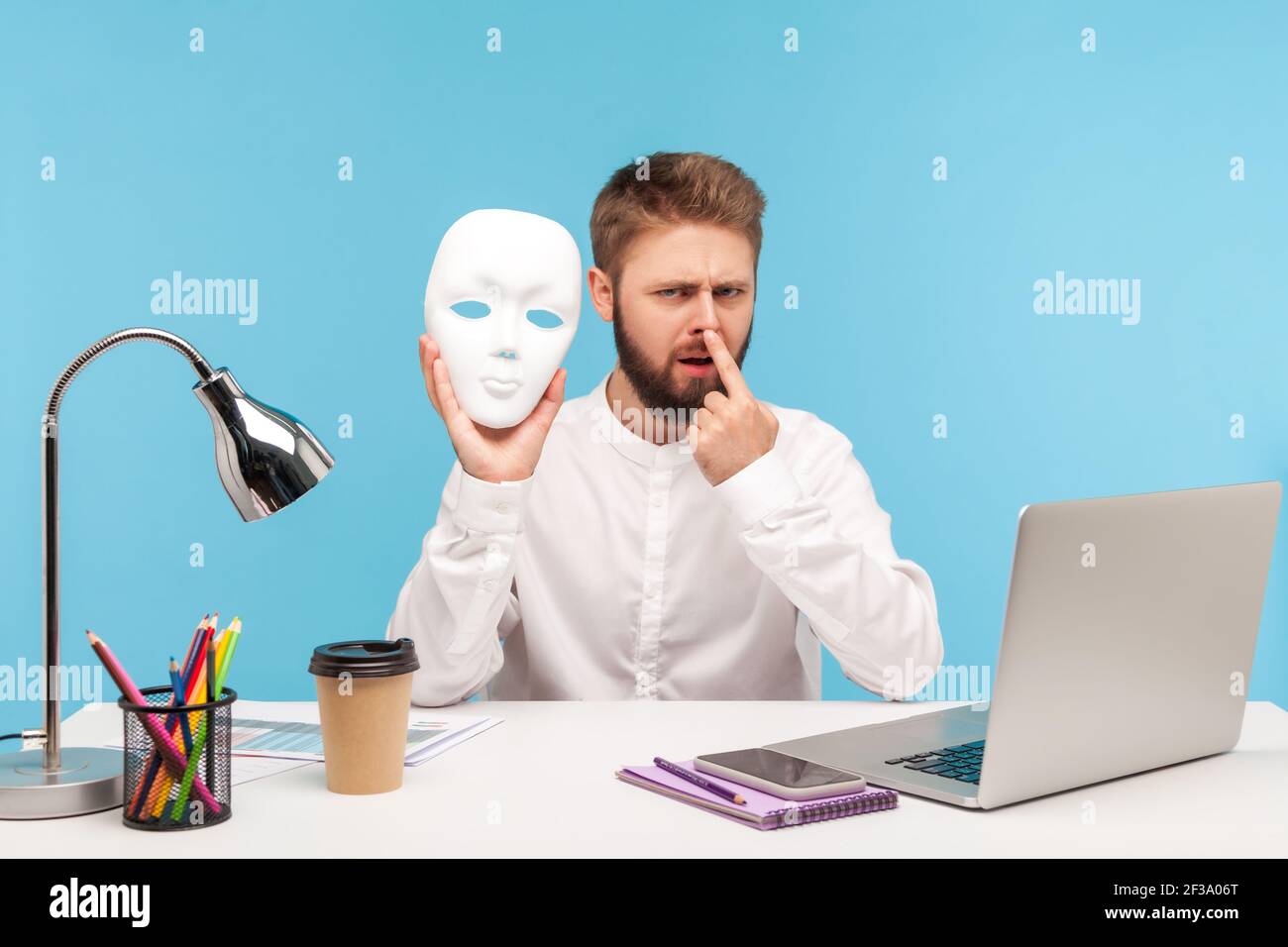 Finger touch nose hi-res stock photography and images - Alamy