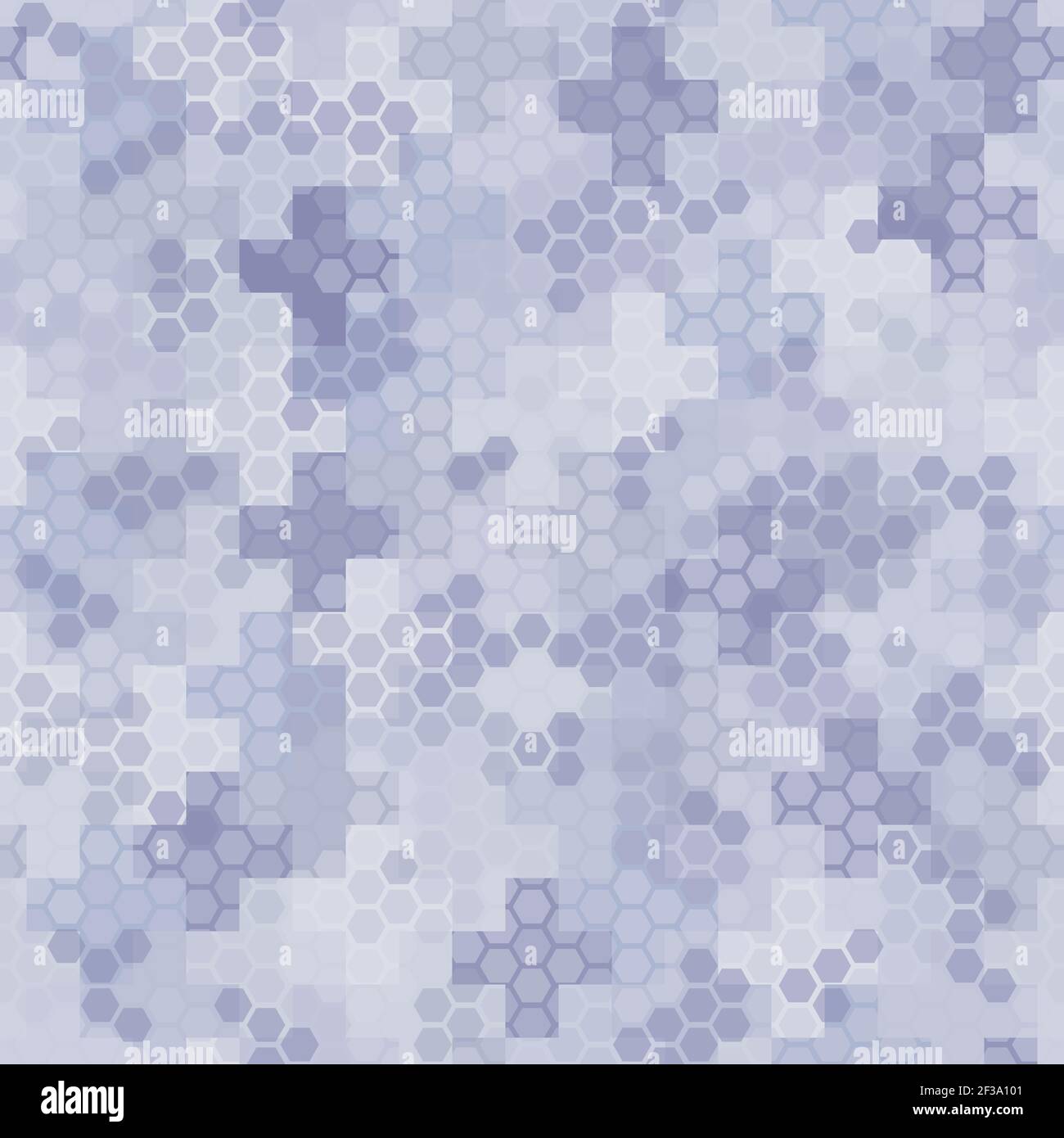 Seamless hex digital arctic snow spot camo texture for army or hunting ...