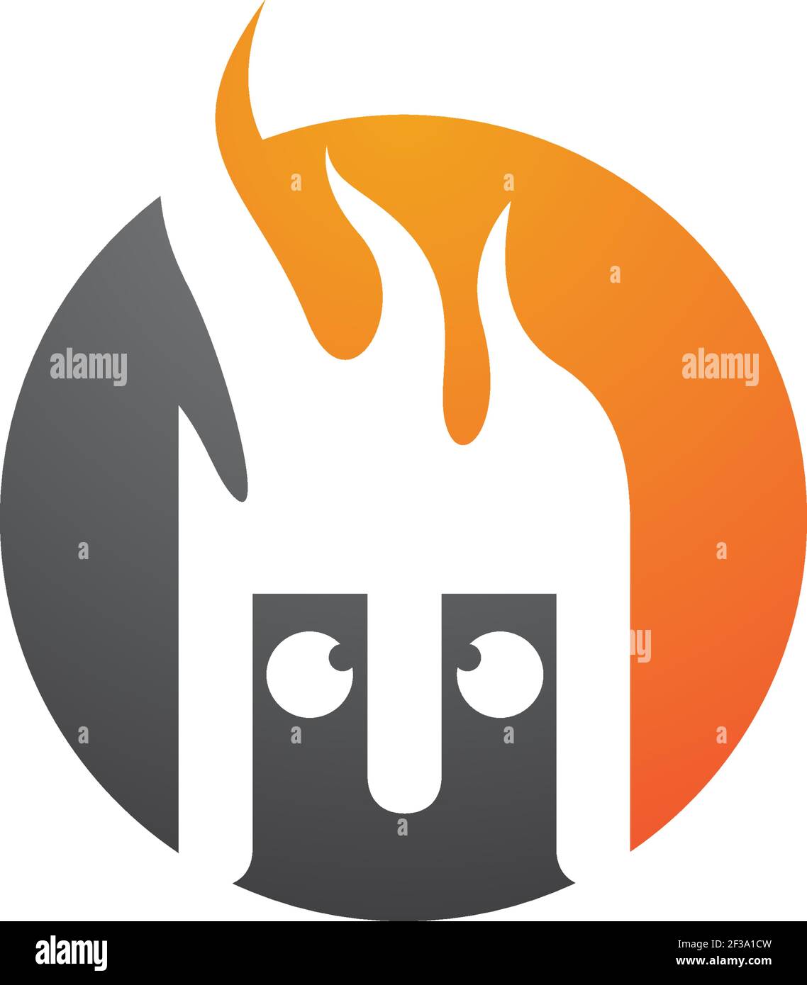 Fire flame logo template vector icon Oil, gas and energy logo concept ...