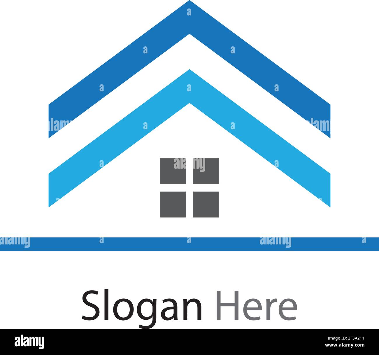 Property logo template vector icon illustration design Stock Vector ...