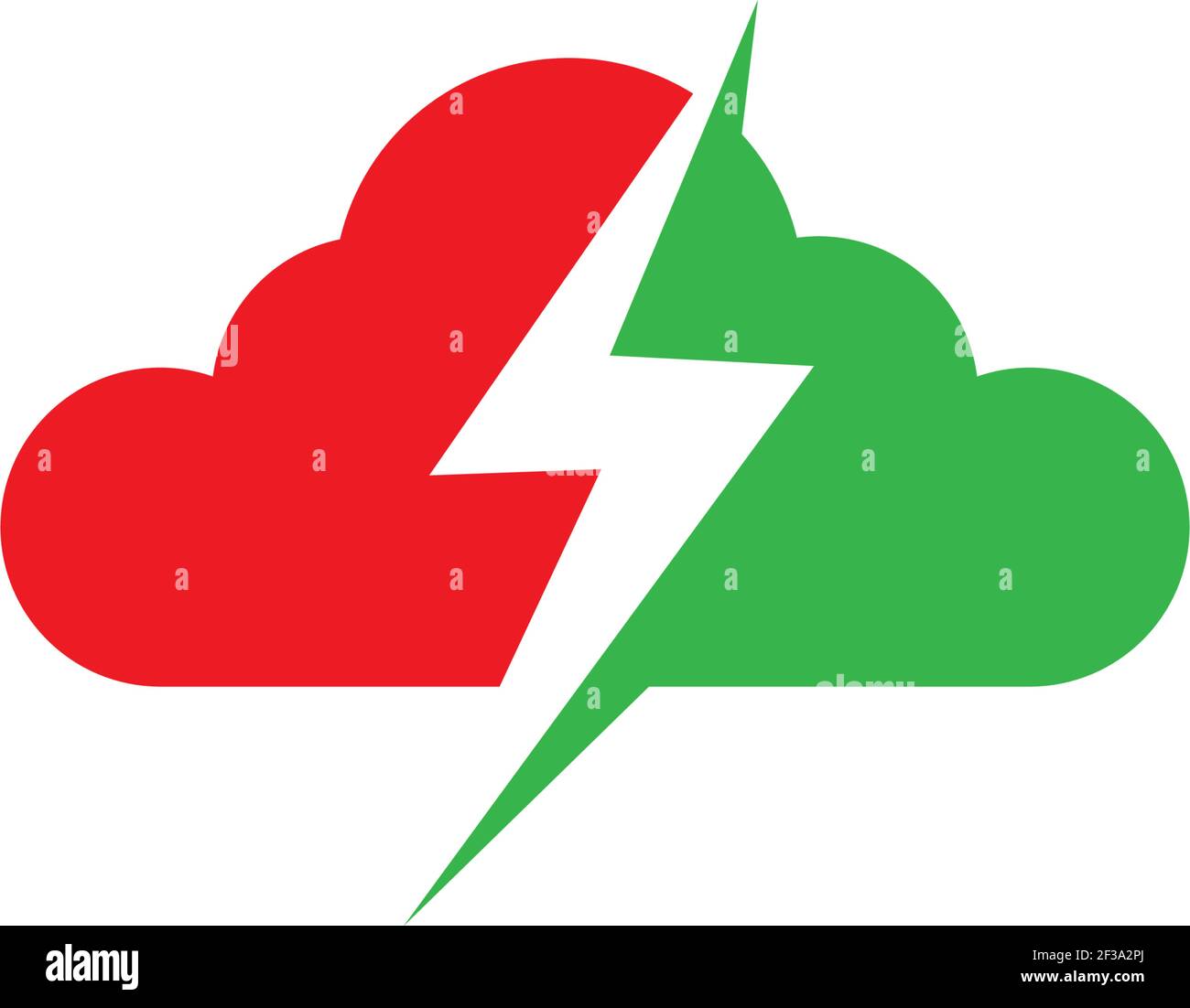Lightning Logo Template vector icon illustration design Stock Vector ...