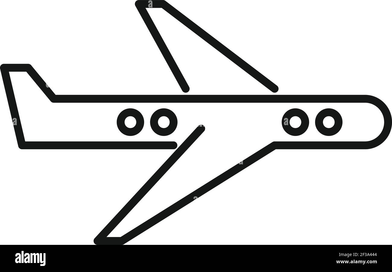 Cruise ticket icon outline Cut Out Stock Images & Pictures - Alamy