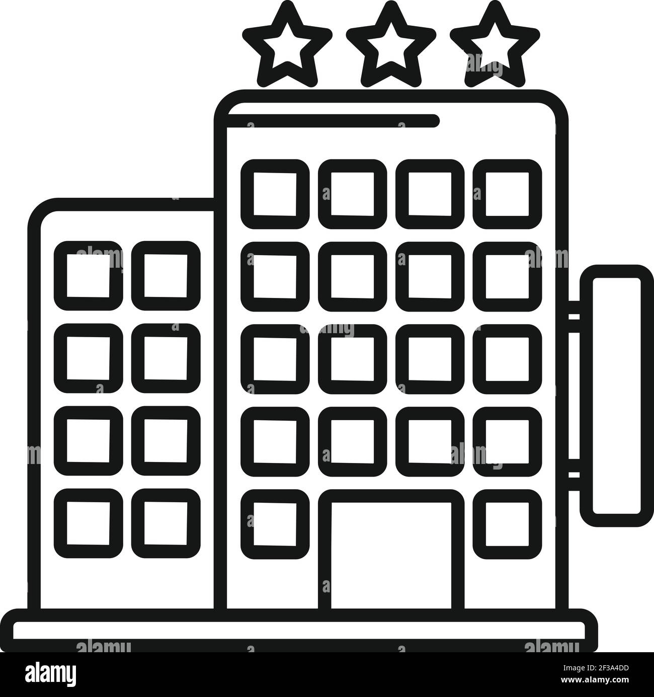 Trip hotel icon, outline style Stock Vector Image & Art - Alamy