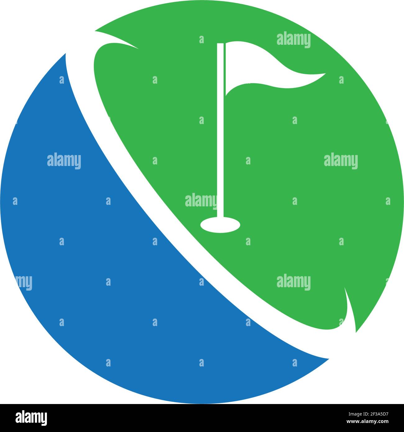 Golf logo template vector illustration icon design Stock Vector Image ...