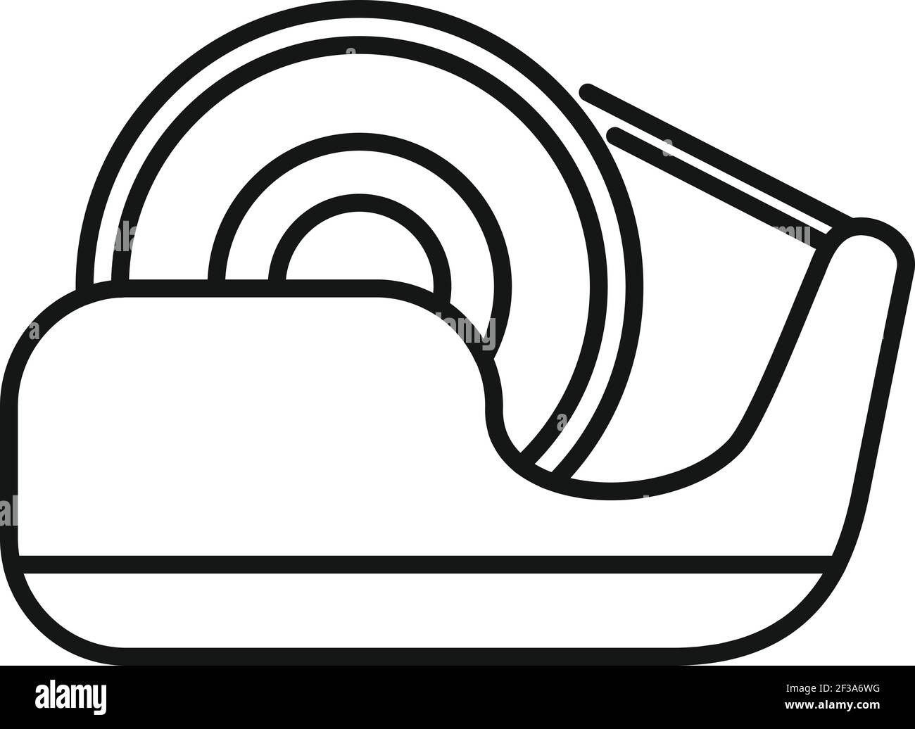 Tape holder icon, outline style Stock Vector Image & Art - Alamy