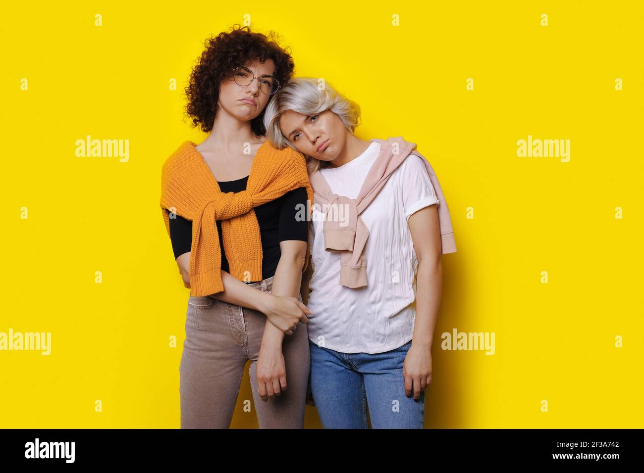 Sad lips hi-res stock photography and images - Alamy