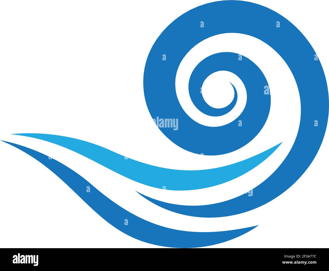 Water wave logo vector icon illustration design Stock Vector Image ...