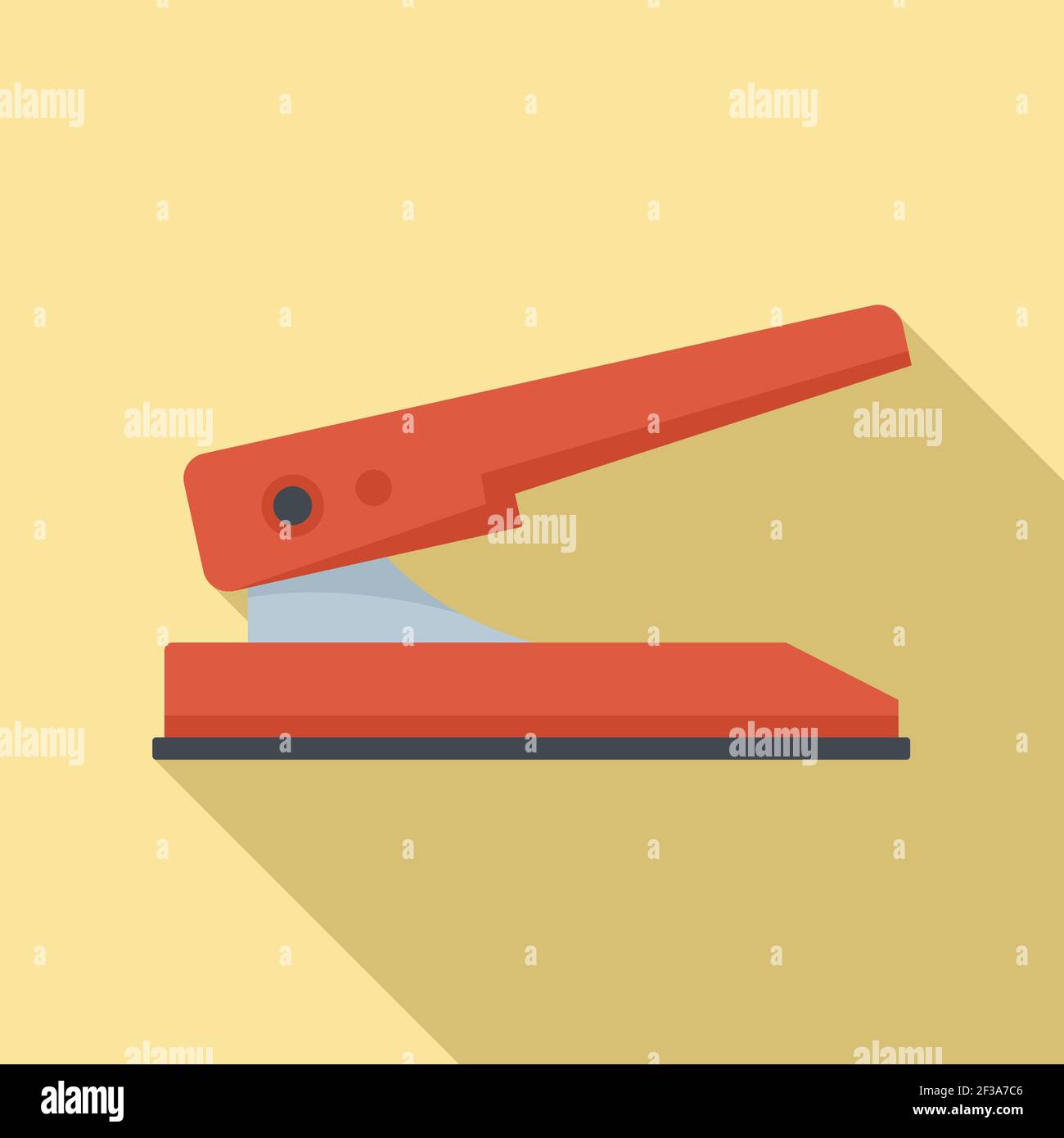 Sheet metal punch machine symbol Stock Vector Images - Alamy