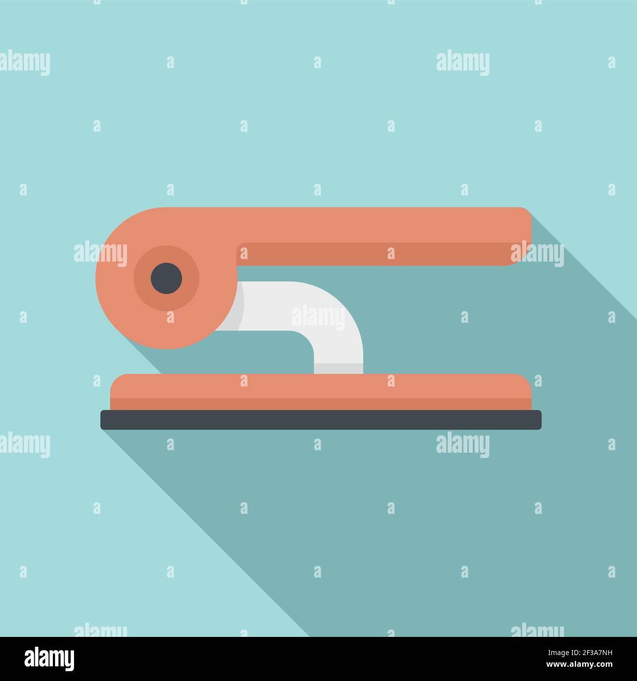 Documents hole punch icon, flat style Stock Vector Image & Art - Alamy