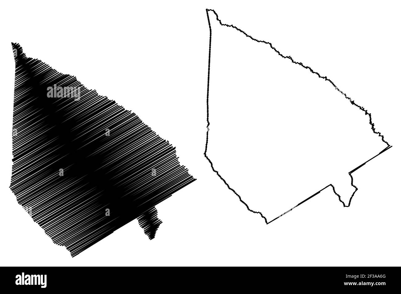 Map of bamberg south carolina hi-res stock photography and images - Alamy