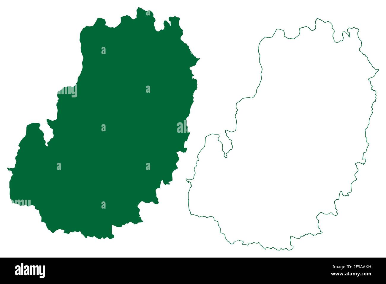 Kabirdham district (Chhattisgarh State, Durg division, Republic of ...