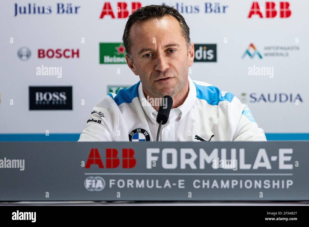 GRIFFITHS Roger team principal of BMW i Andretti Motorsport, portrait ...