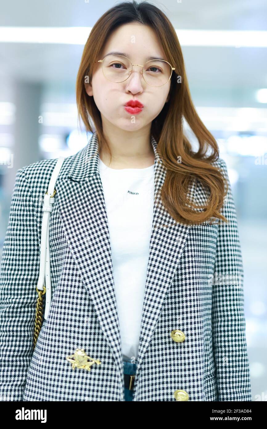 Chinese singer and actress Jin Sha, better known as Kym, arrives in an ...