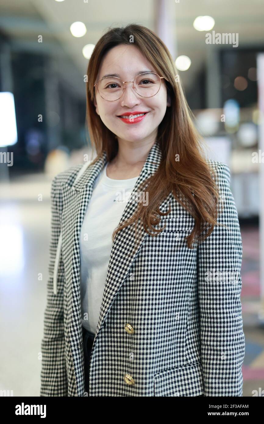 Chinese singer and actress Jin Sha, better known as Kym, arrives in an ...