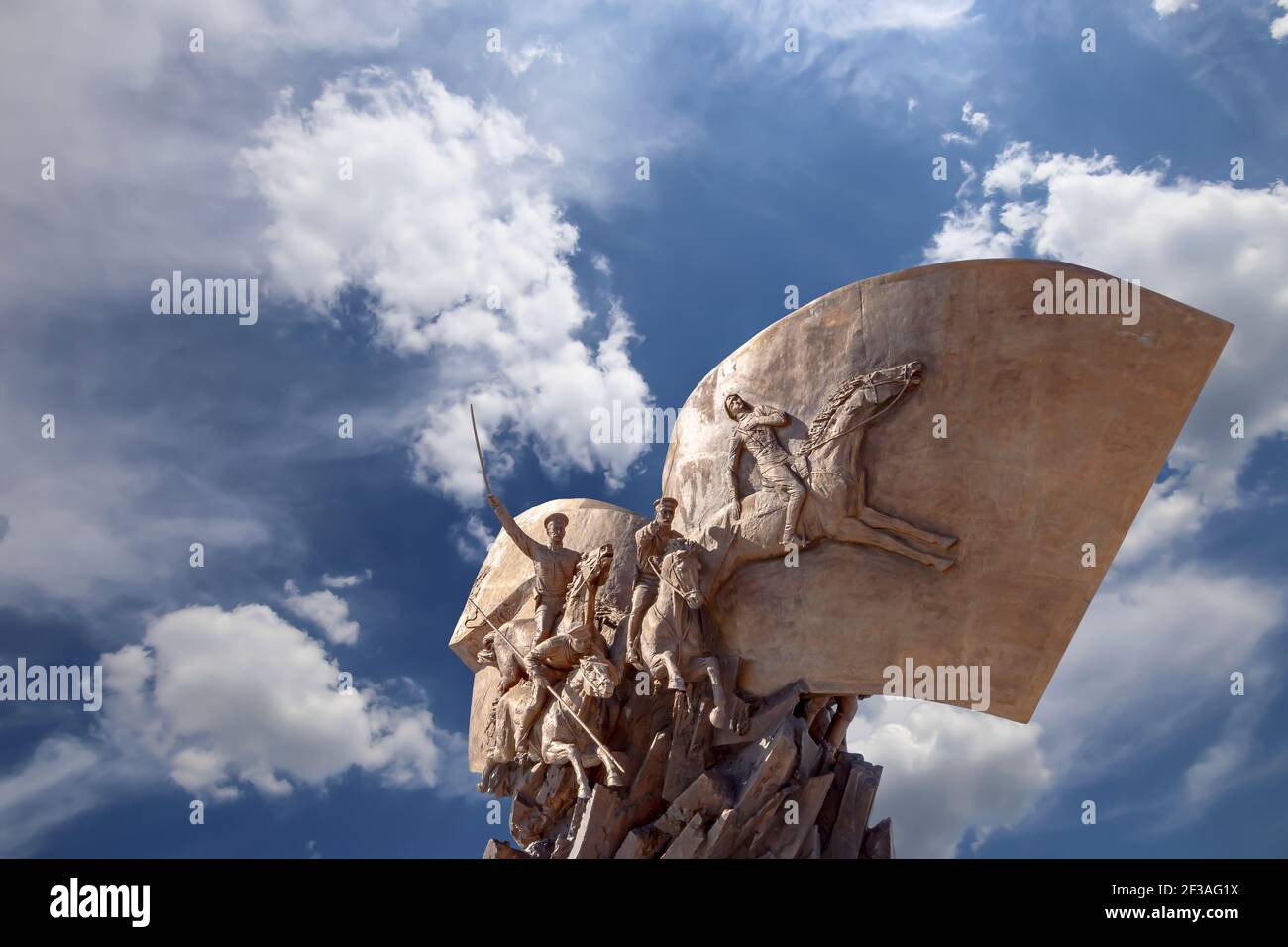 Monument to the heroes First World War in Victory Park on Poklonnaya ...