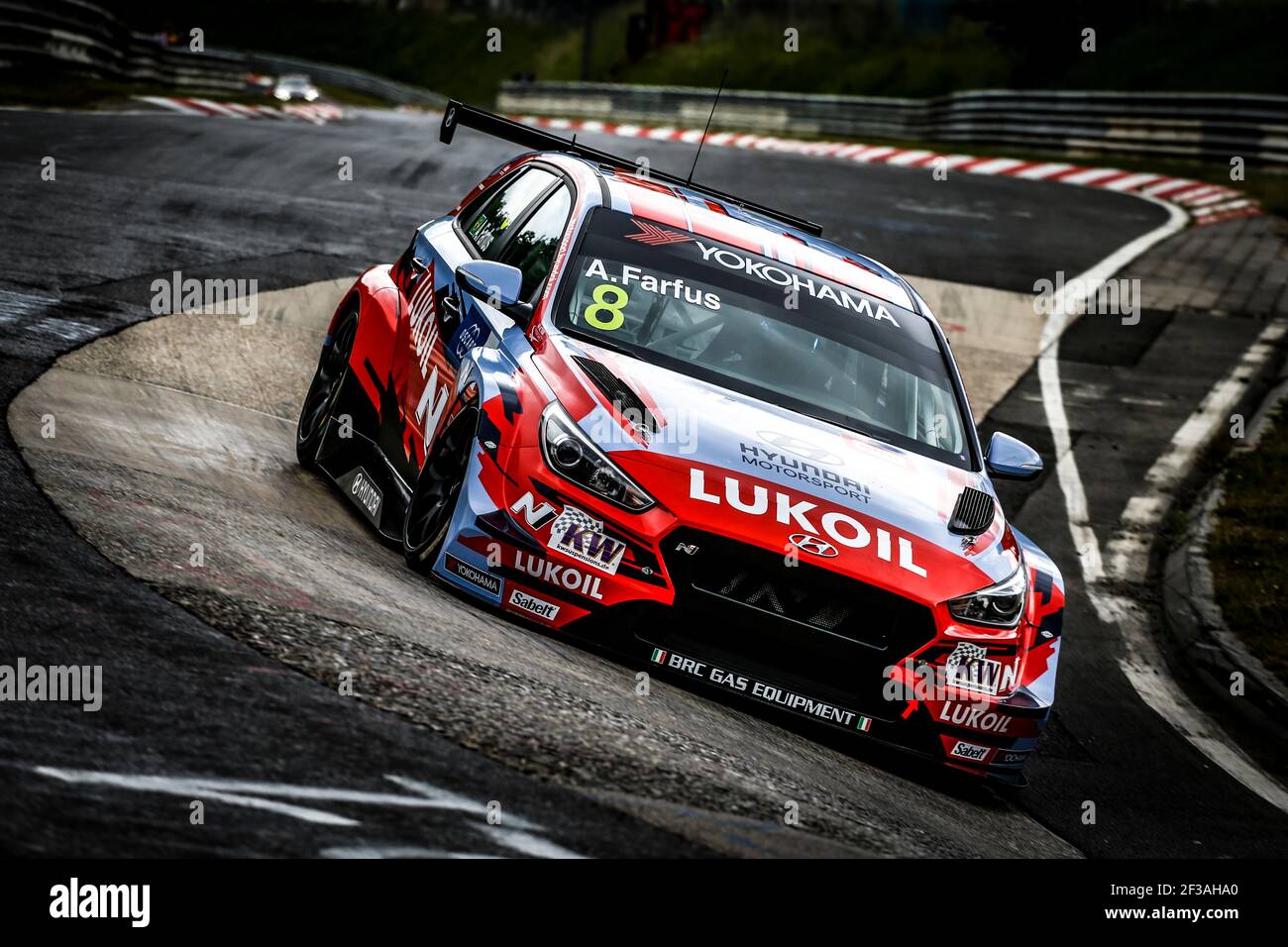 08 FARFUS Augusto, (BRA), BRC Hyundai N Lukoil Racing Team, Hyundai i30 N TCR, action during the ...