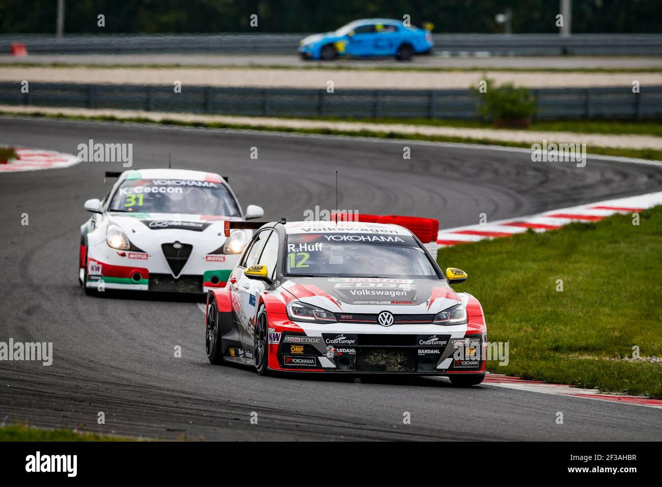 12 ROB HUFF, (UNITED KINGDOM), SLR VW MOTORSPORT,VOLKSWAGEN GOLF GTI ...