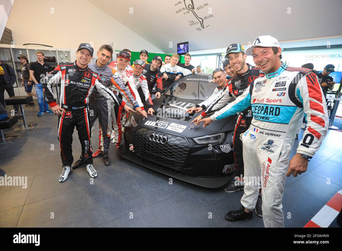 Drivers pictures during the 2019 FIA WTCR World Touring Car cup of ...
