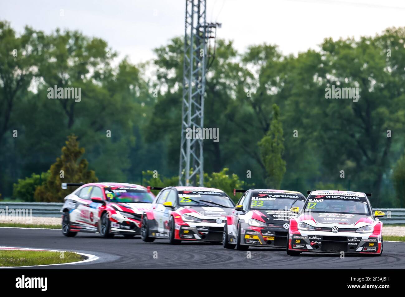12 ROB HUFF, (UNITED KINGDOM), SLR VW MOTORSPORT,VOLKSWAGEN GOLF GTI ...