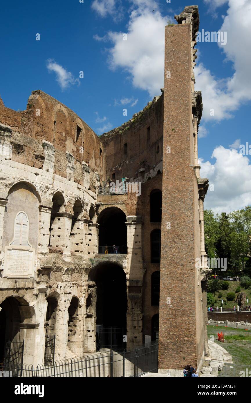 The Colosseum or Coliseum, also known as the Flavian Amphitheatre ...