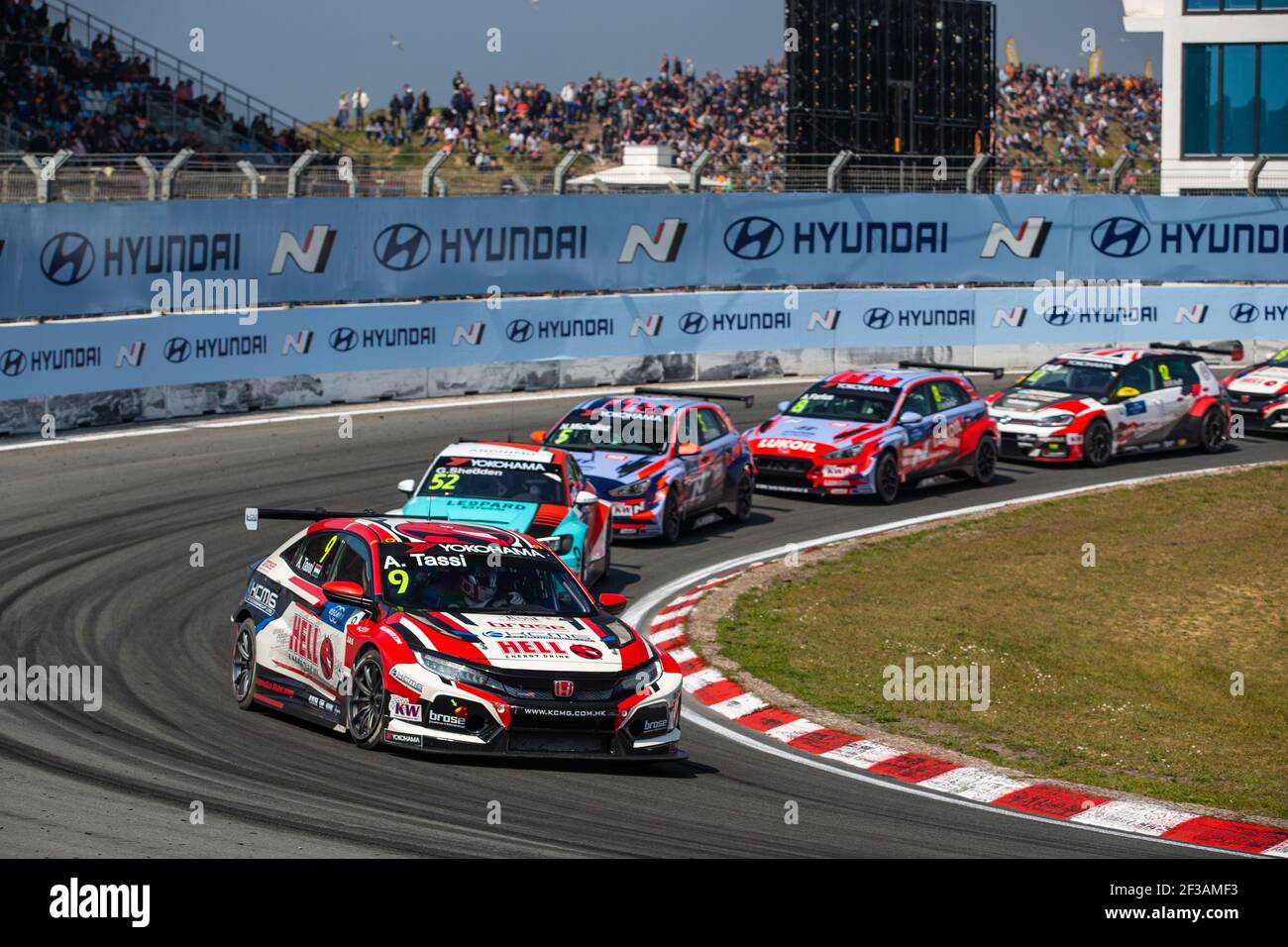 09 TASSI Attila, (HUN), Kcmg, Honda Civic Type R TCR, action race 1 ...