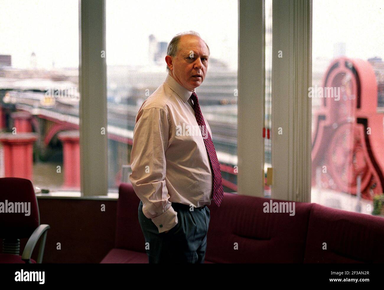 PETER HILL EDITOR OF THE DAILY STAR Stock Photo - Alamy
