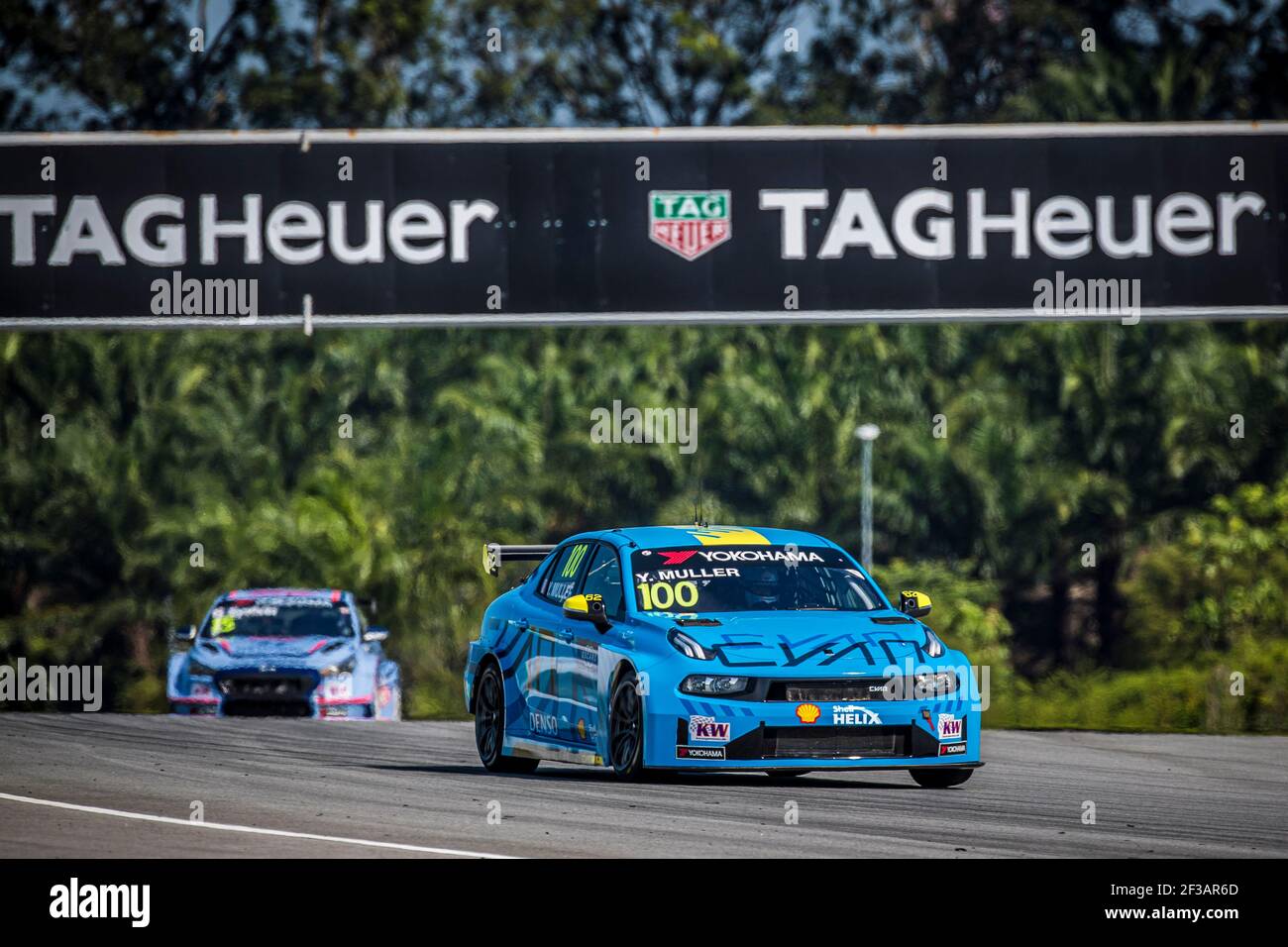 100 MULLER Yvan, (FRA), Cyan Racing Lynk & Co, Lynk & Co 03 TCR, action ...