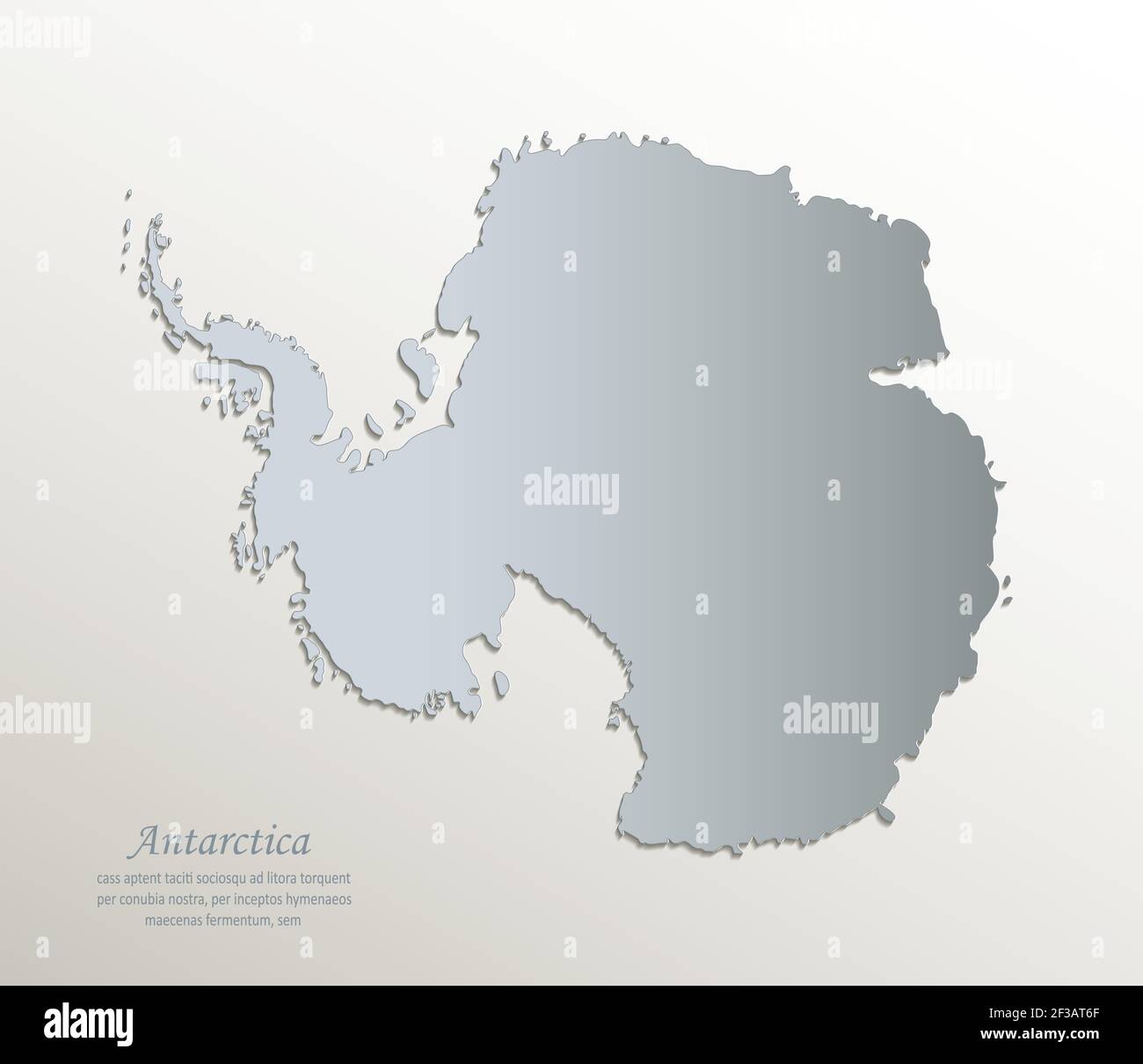 Polar regions map Stock Vector Images - Alamy