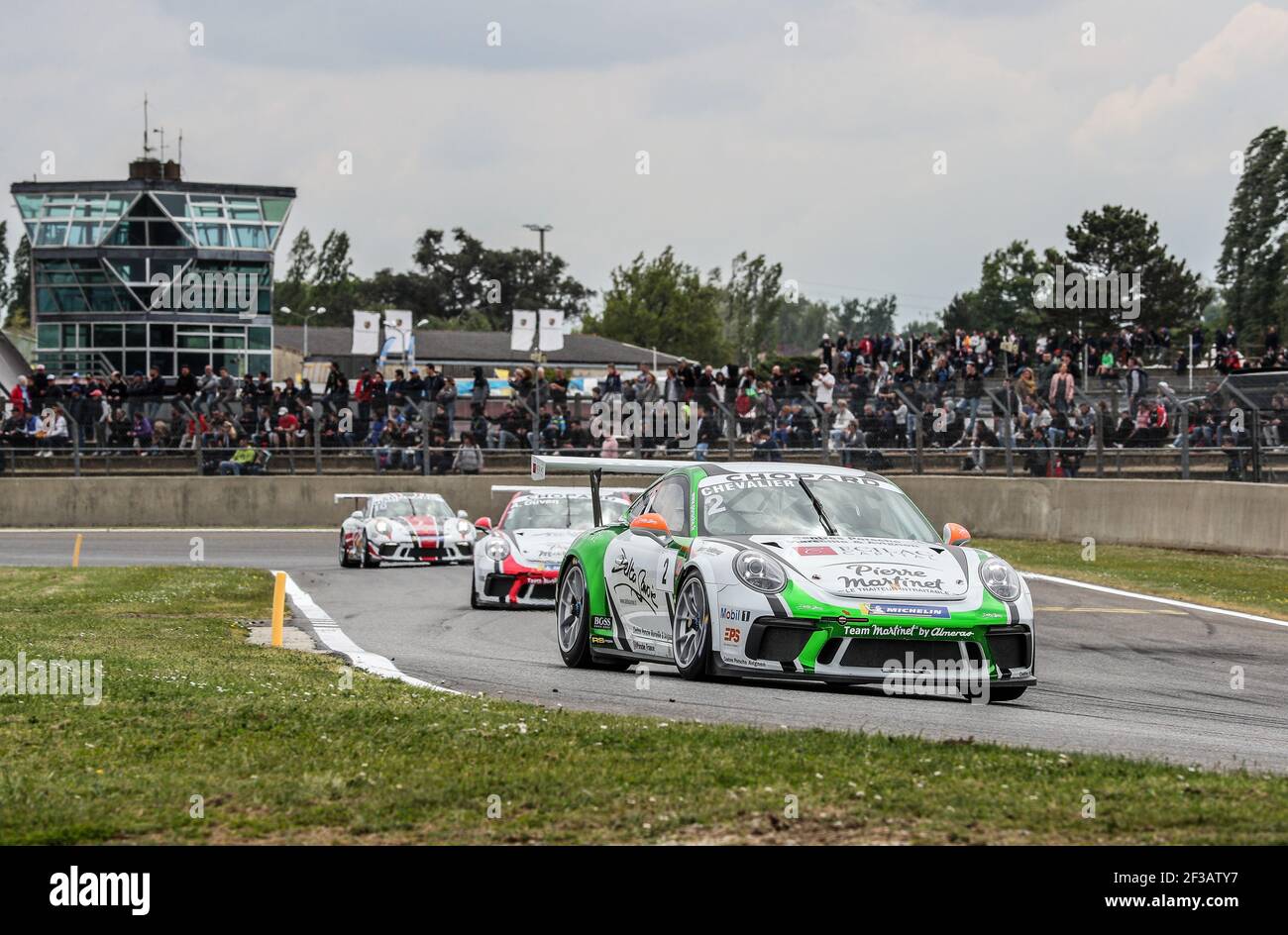 02 CHEVALIER Hugo, Porsche Carrera Cup team Martinet by Almeras, action ...