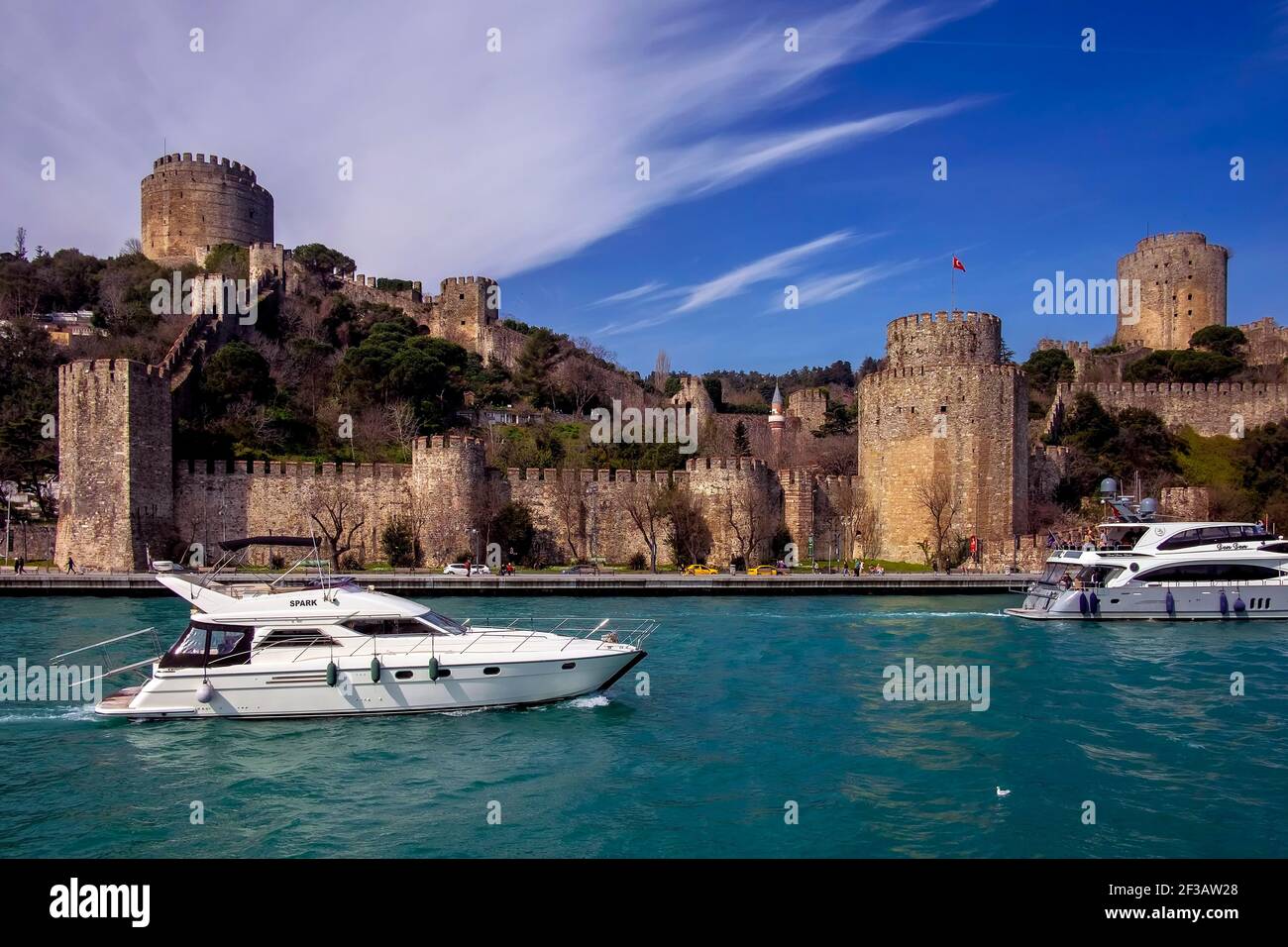 View of historical Rumeli Castle,Sariyer,İstanbul,Tukey Stock Photo - Alamy