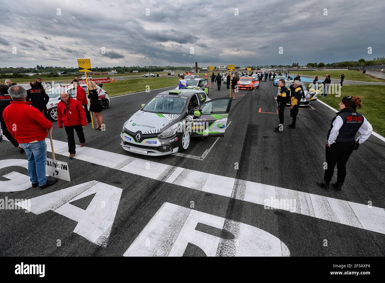 GRID race 1 during the 2019 FFSA GT4 french championship, from april 19 to 22, at Nogaro, France ...