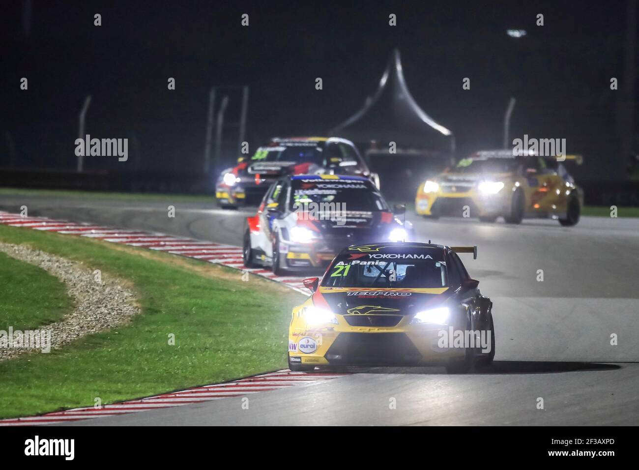 21 PANIS Aurelien, (FRA), Comtoyou Racing, Cupra TCR, action during the ...