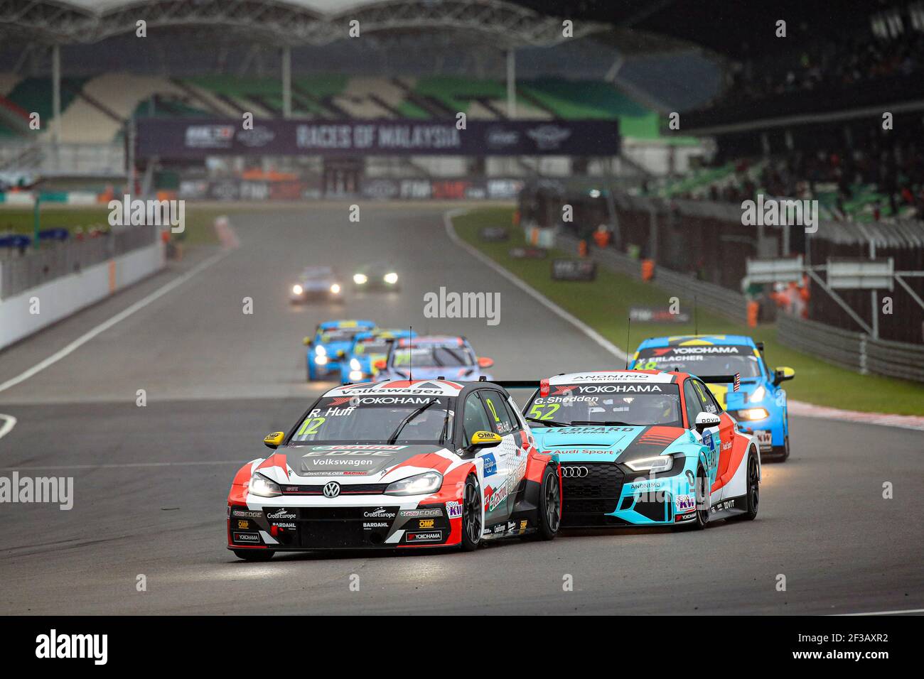 12 HUFF Rob, (GRB), SLR VW Motorsport, Volkswagen Golf Gti TCR, action ...