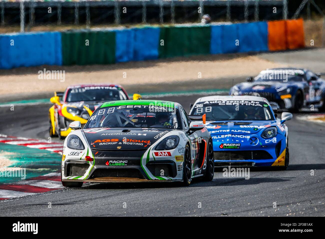 10 GOMAR Nicolas (fra), LAMBERT Julien (fra), Porsche Cayman 718 team ...