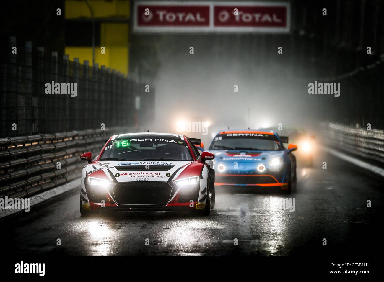 14 GACHET Simon (fra), DEBARD Eric (fra), Audi R8 LMS team Sainteloc ...