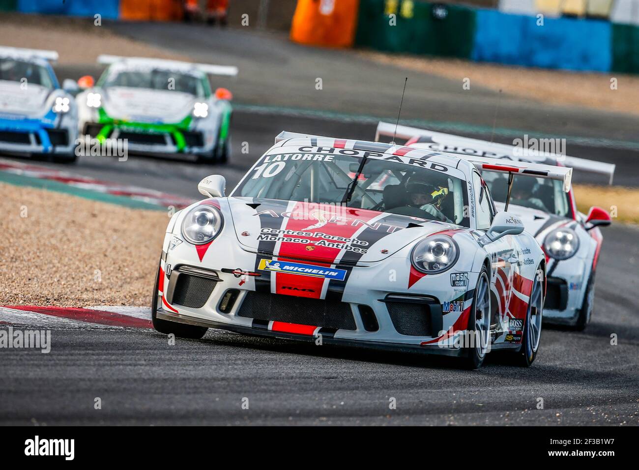 10 LATORRE Florian, Porsche Carrera Cup team RMS, action during the ...