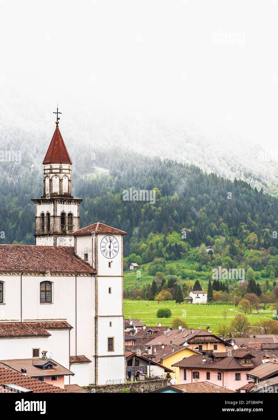 Ancient landscapes of Carnia. Between spring and winter in Sutrio ...